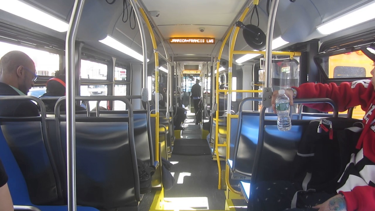 NICE Bus: Onboard 2016 New Flyer XN60 #1968 on the n6 - YouTube