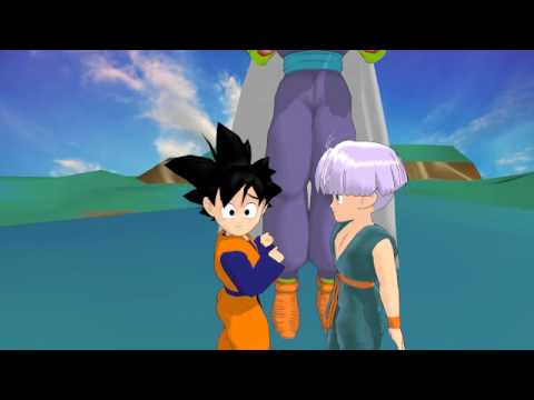 [MMD] Goten Vs Kid Trunks - YouTube