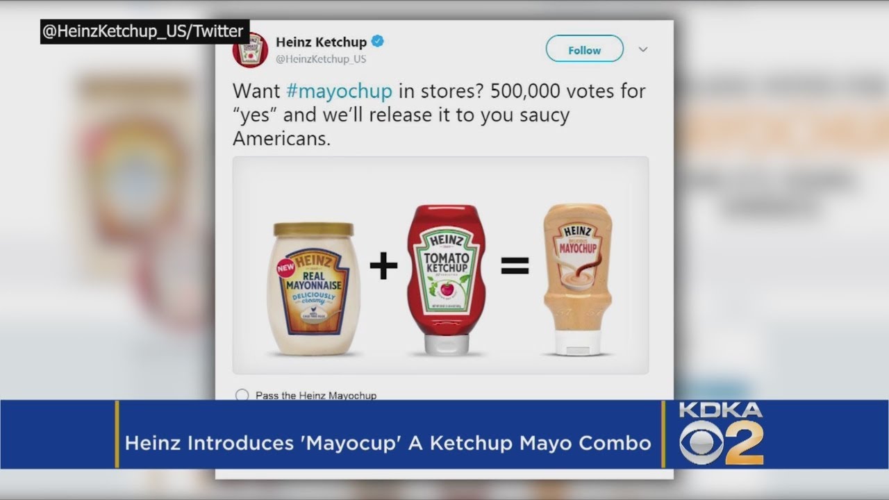 Heinz Introduces Mayonnaise-Ketchup Hybrid, Mayochup - YouTube