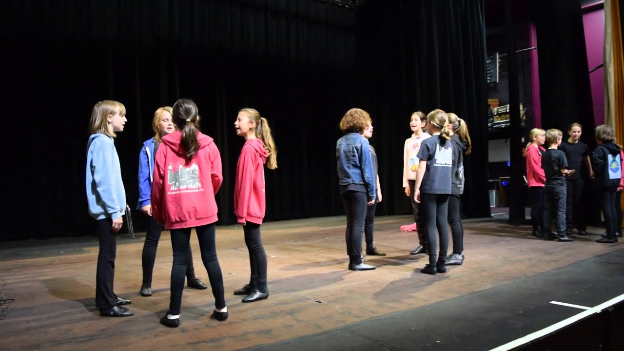 Step On Stage Performing Arts - working on harmonies! - YouTube