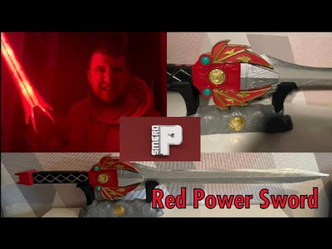 Power Rangers Lightning Collection Red Power Sword #powerrangers Action ...