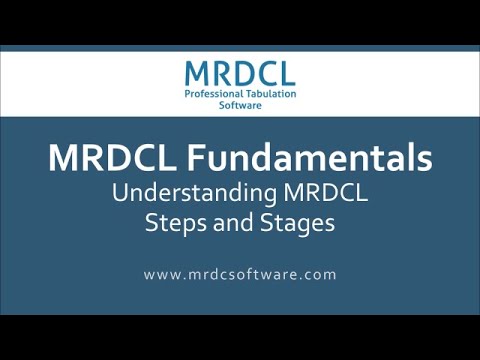 MRDCL Fundamentals Understanding MRDCL steps and stages - YouTube