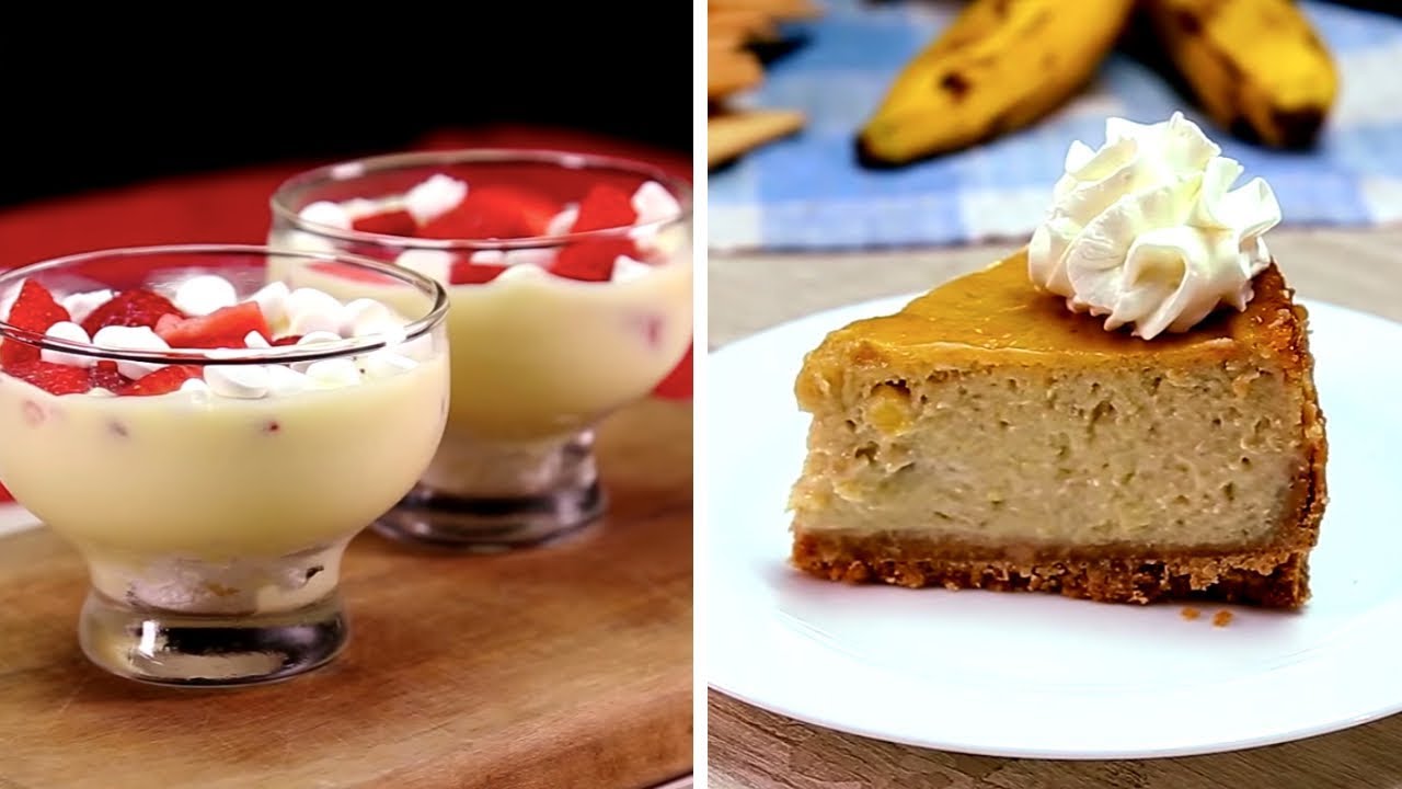 Postres cremosos súper ricos para sorprender a la familia - YouTube