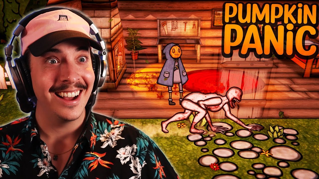 THIS FARMING SIM TURNED INTO A TERRIFYING NIGHTMARE! | Pumpkin Panic ...