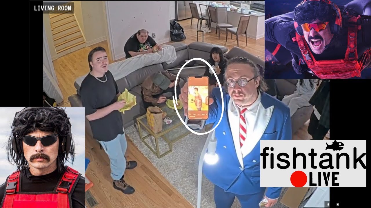 DR DISRESPECT BUYS FISH TANK - FISH TANK LIVE IS BACK - YouTube