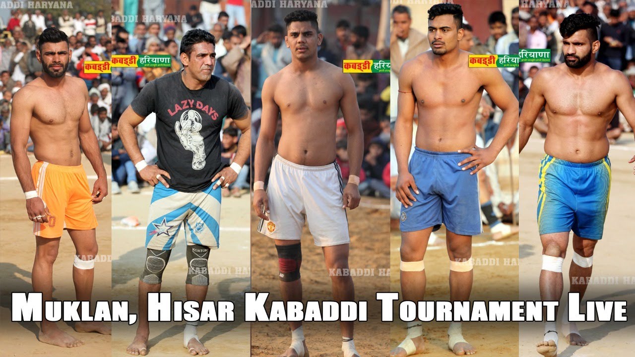 Muklan, Hisar | मुकलान हिसार | Final Day Kabaddi Tournament Live ...