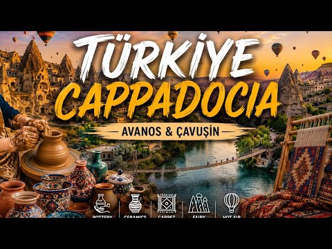 CAPPADOCIA TURKİYE AVANOS ÇAVUŞİN WALKING TOUR