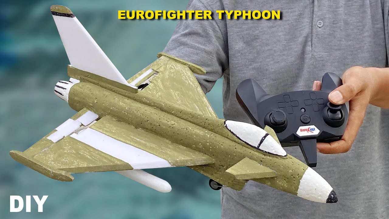 Making RC Jetfighter EUROFIGHTER TYPHOON - YouTube