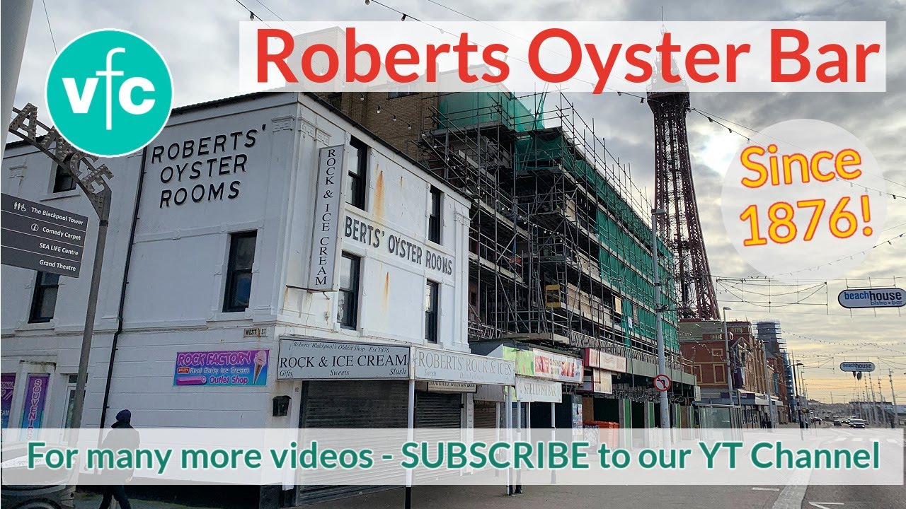 Roberts Oyster Bar on Blackpool Seafront - YouTube