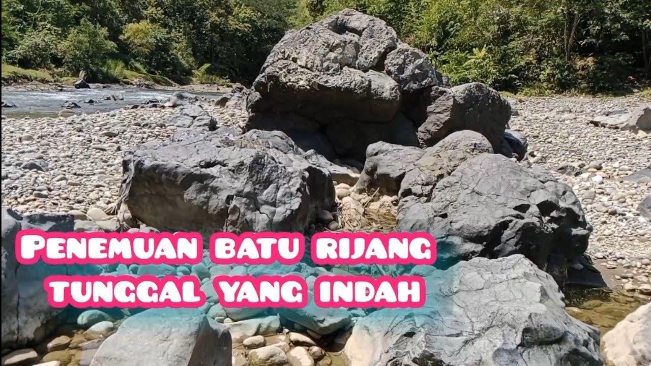 Penemuan batu rijang yang sangat indah di sungai lukulo kebumen || Watu ...