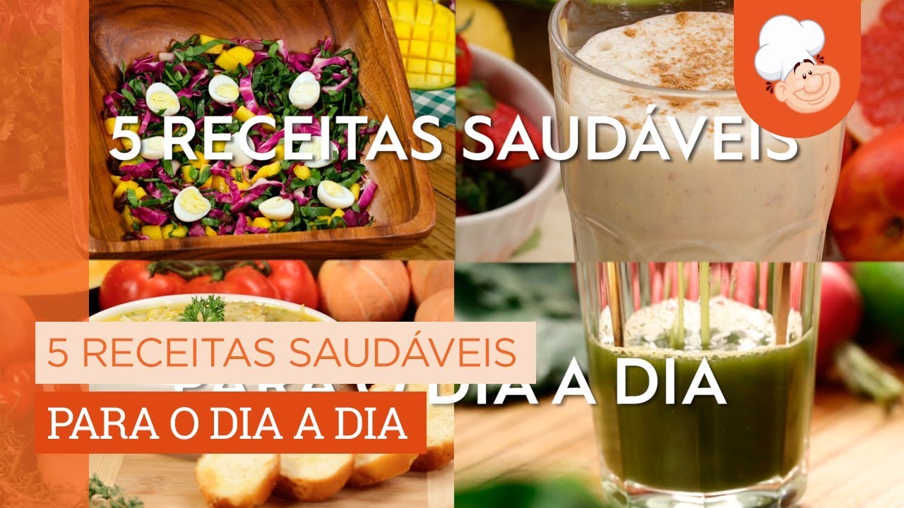 5 receitas saudáveis para o dia a dia — Receitas TudoGostoso - YouTube
