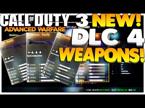 COD AW: DLC 4 "Reckoning" 3 NEW Weapons (STG 44, Blunderbuss, SVO ...