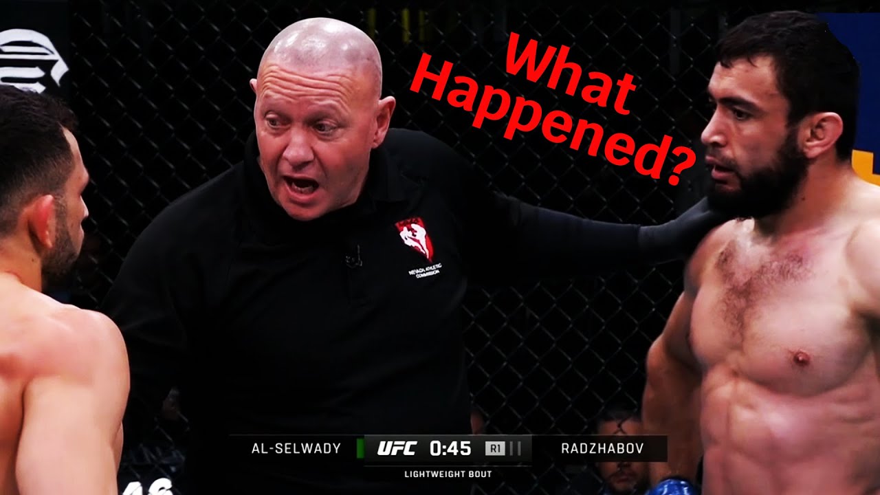 Chris Tognoni at UFC Vegas 87...what happened? - YouTube