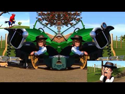 EL Auto Bochinchero un viaje con sorpresa, Rebote aplastante del auto ...