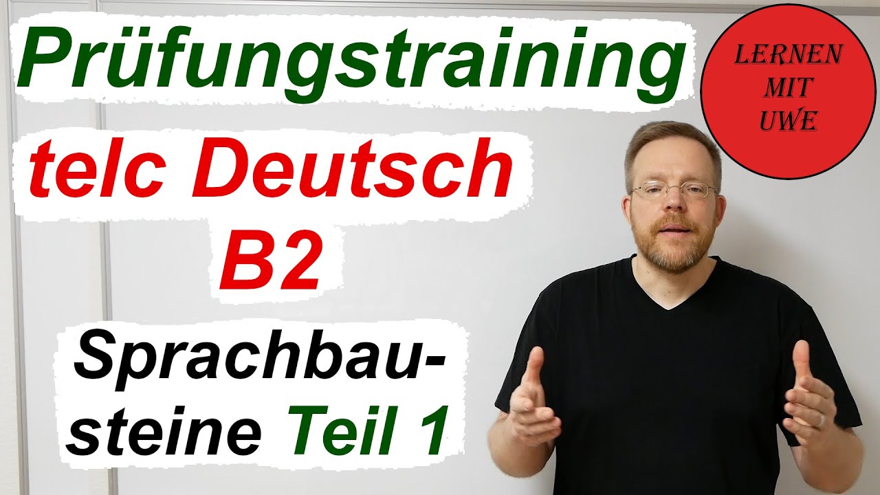 telc Deutsch B2 – Prüfung / 04 / Erklärung und Tipps zu Sprachbausteine ...