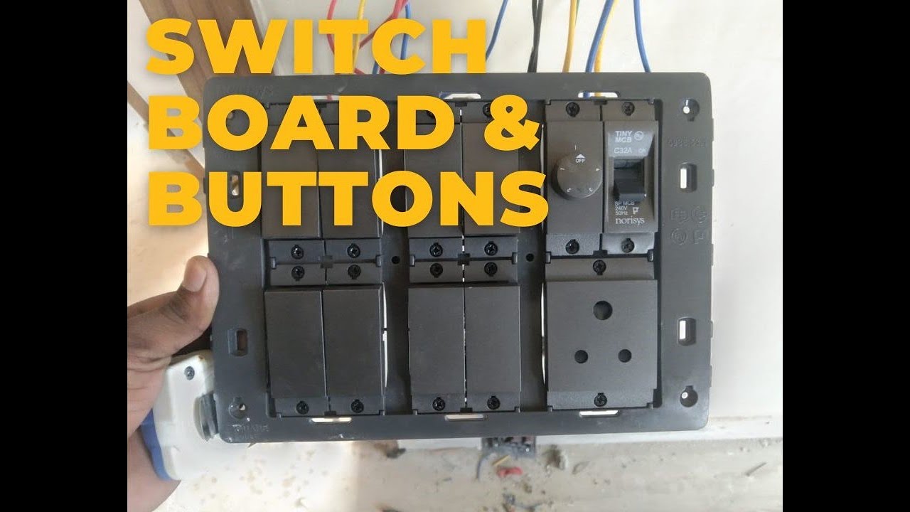 ️👷‍♂️Home Electrical Switchboard Design| How to plan switch boards for ...