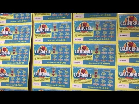 ** $20 I Love California Scratch off Lottery Tickets ** SL's SCRATCHERS ...