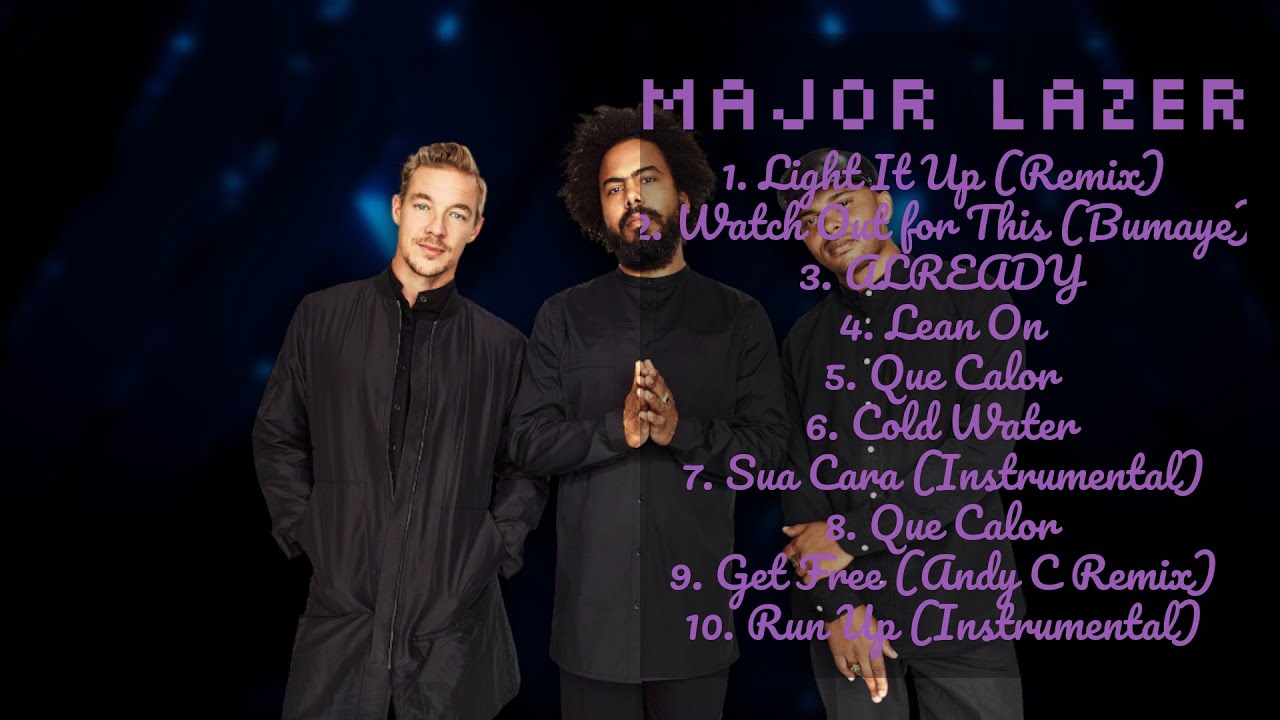 Major Lazer-Hits that stole the spotlight-Bestselling Tracks Selection ...