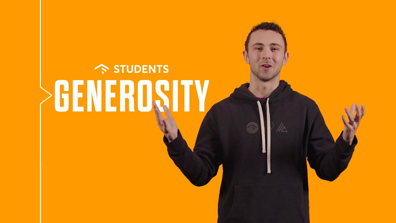 Generosity - YouTube