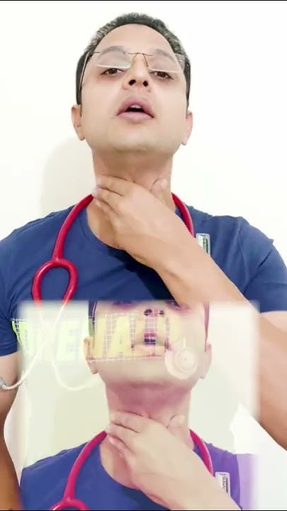 Thyroid का Permanent इलाज 3 Steps Thyroid Gland Massage Natural Way To Treat Thyroid Shorts