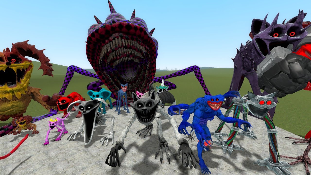 new! poppy playtime 4 | All new laughing creatures - YouTube