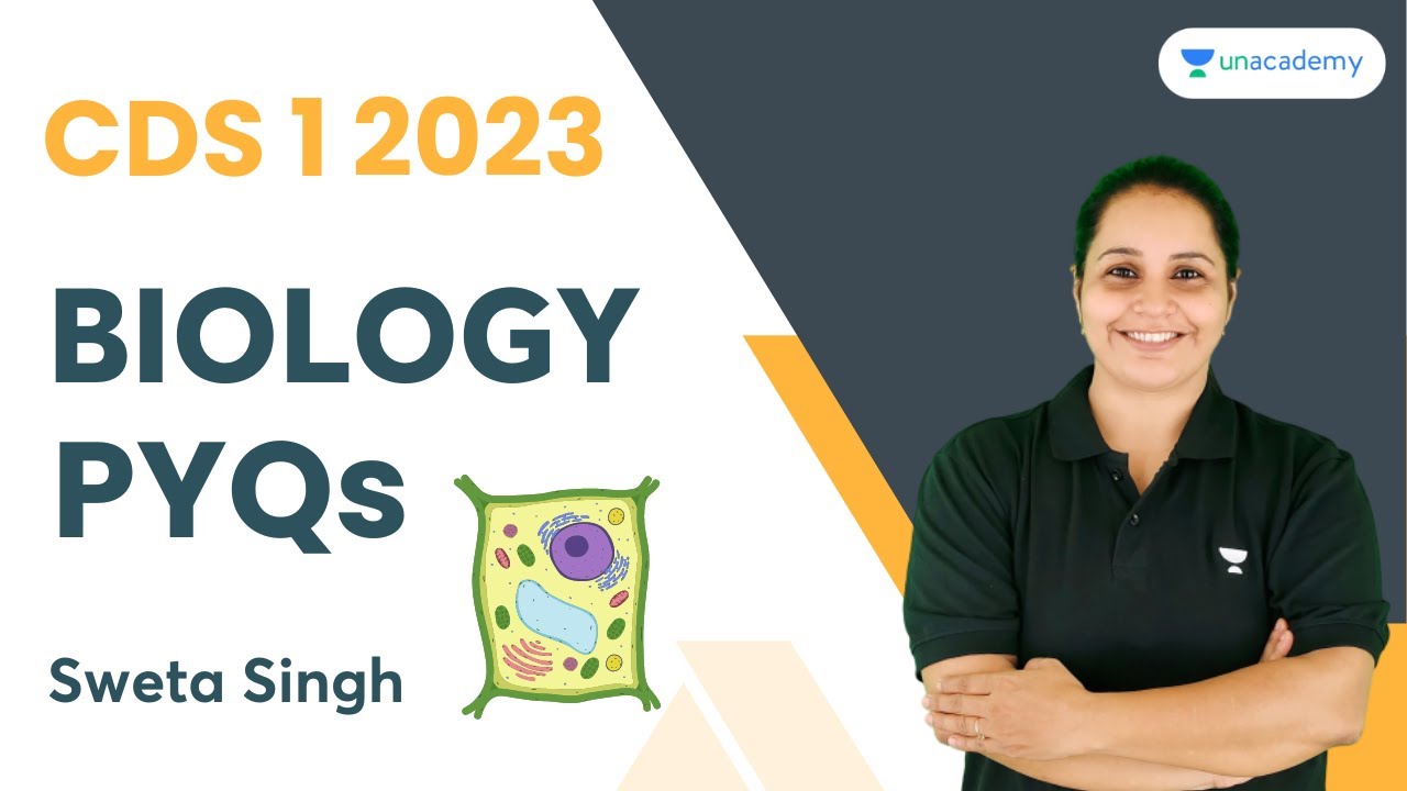 CDS Biology PYQs | CDS 1 2023 | Sweta Singh - YouTube