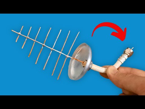 How To Make a Powerful Antenna at home | Antenna booster - YouTube