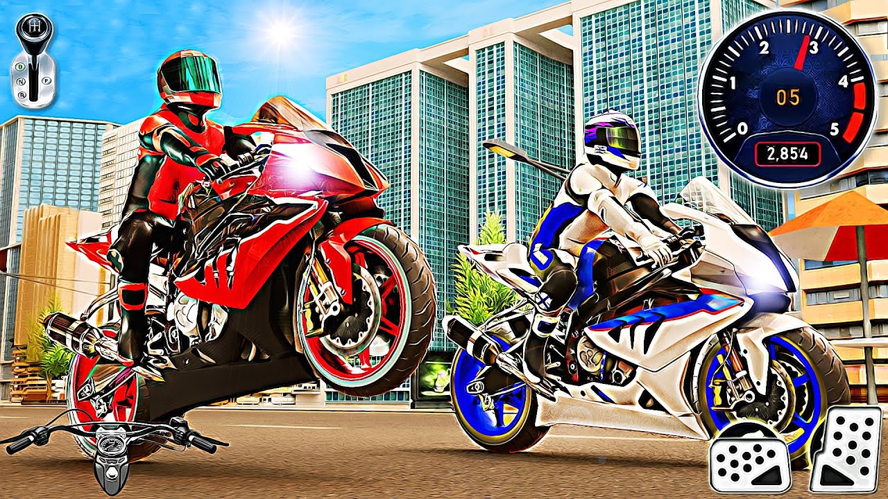 City Bike Rider Games 3D - Real Motorbike Racing Simulator | Android ...