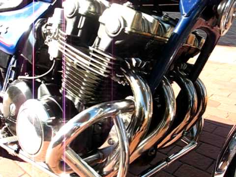 HONDA CB750SC Nighthawk 82年式 - YouTube