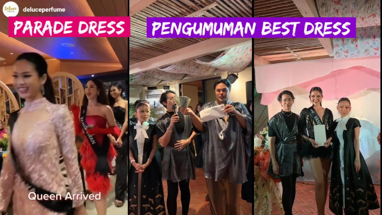 VANESSA RAIH BEST DRESS..Berikut Deretan Dress Mandja Para Finalis saat ...