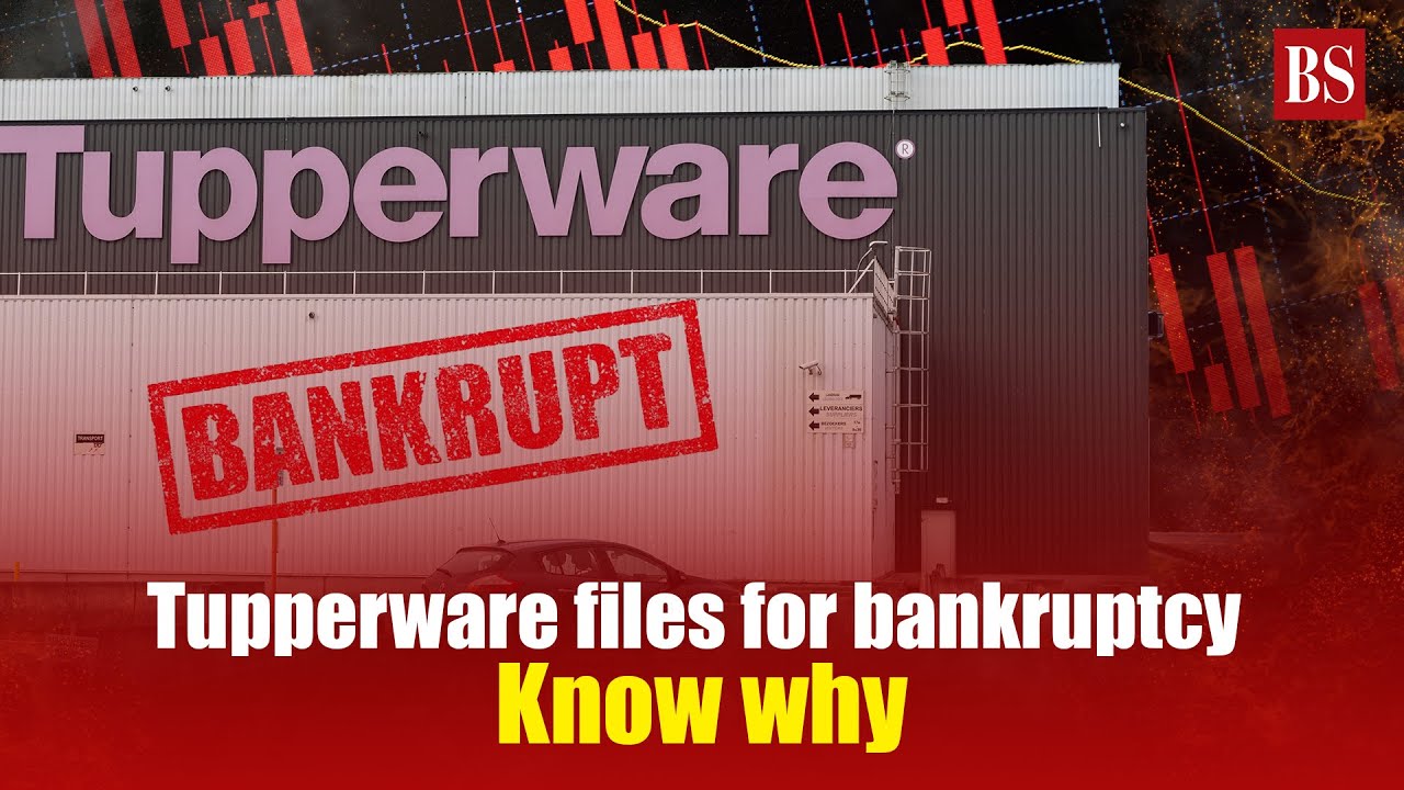 Tupperware files for bankruptcy: Know why - YouTube