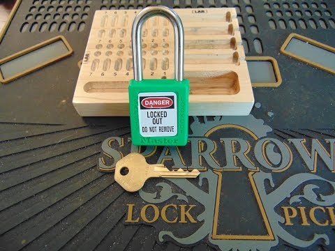 [26] Progressive Lock List Lock: # 9- Paracentric Masterlock 410 LOTO ...