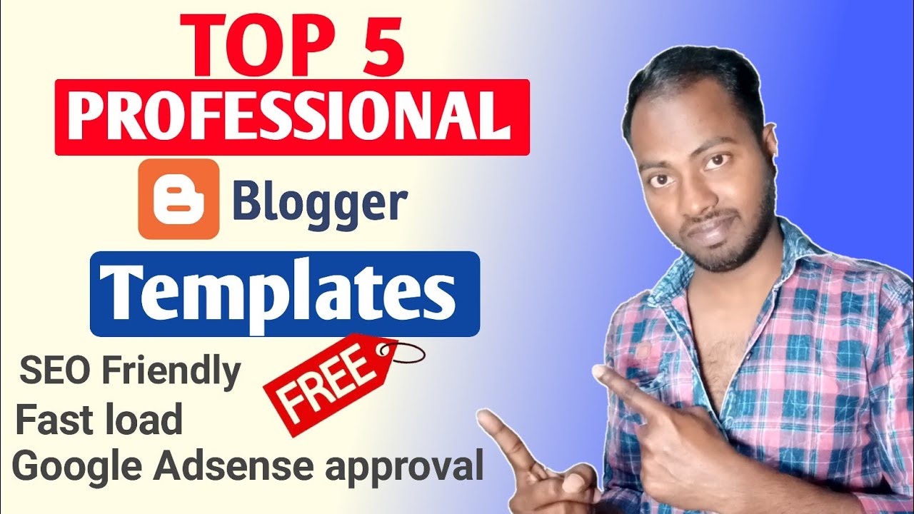 Top 5 Professional Blogger Templates 2024 - YouTube