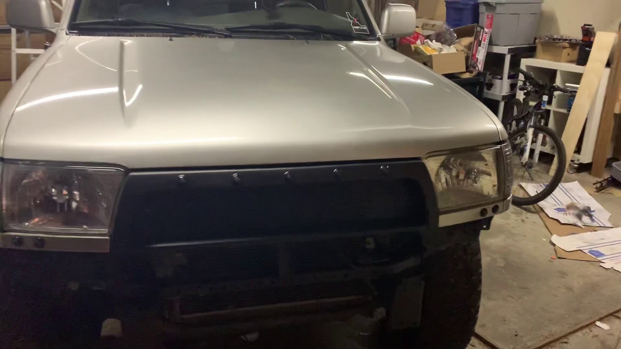 1999 3rd Gen 4runner Grill Mod Update - YouTube