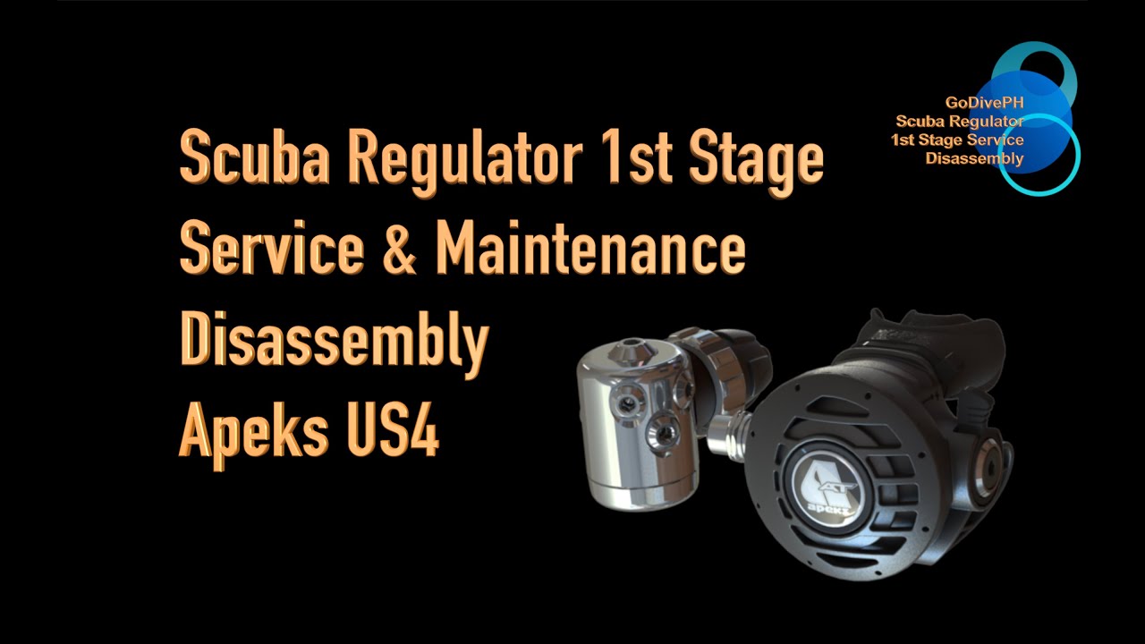 How To Service Scuba Regulators: Apeks US4/DS4 1st Stage Part 1 ...