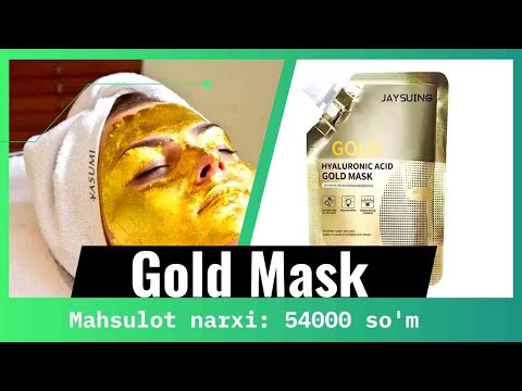 Gold Mask oltin yuz niqobimiz