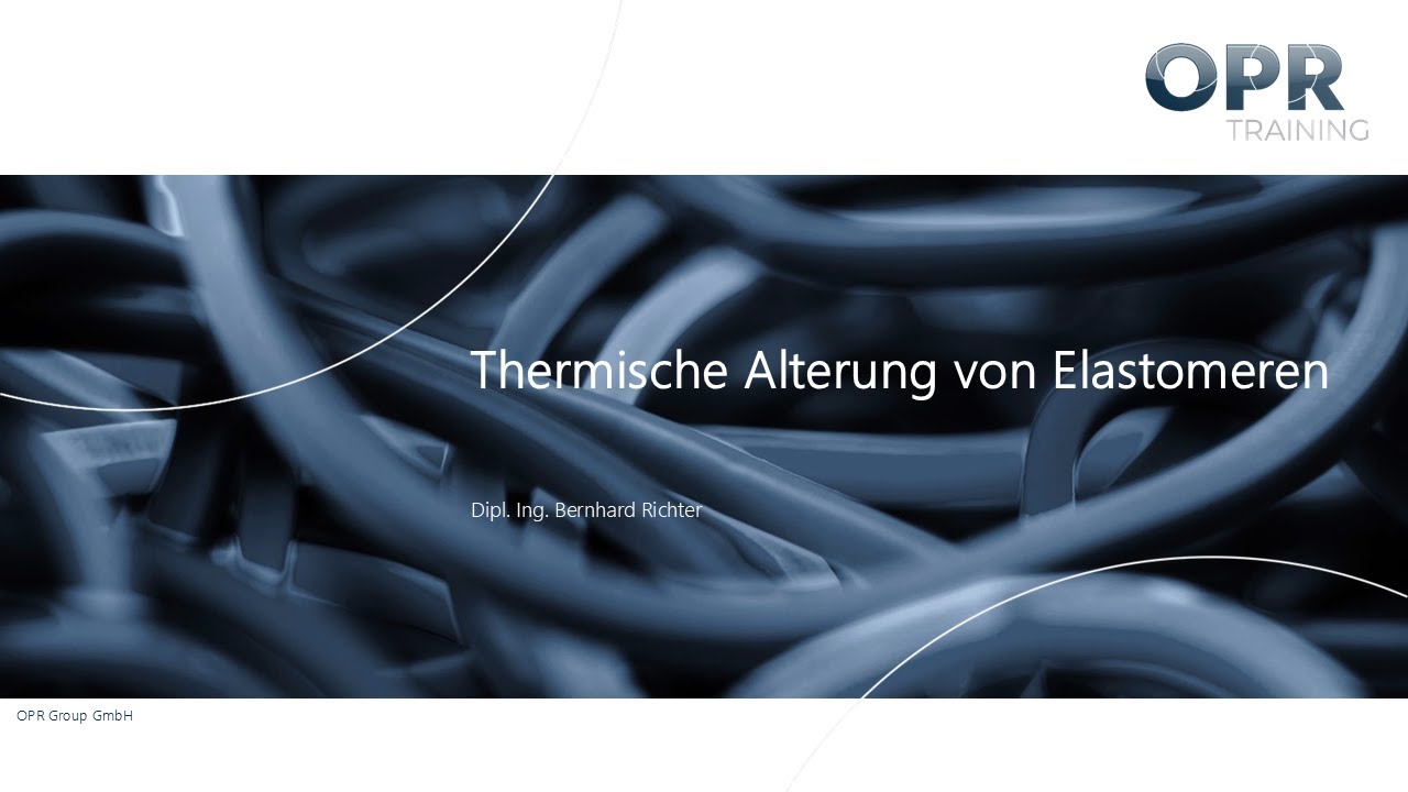 Thermische Alterung von Elastomeren - YouTube