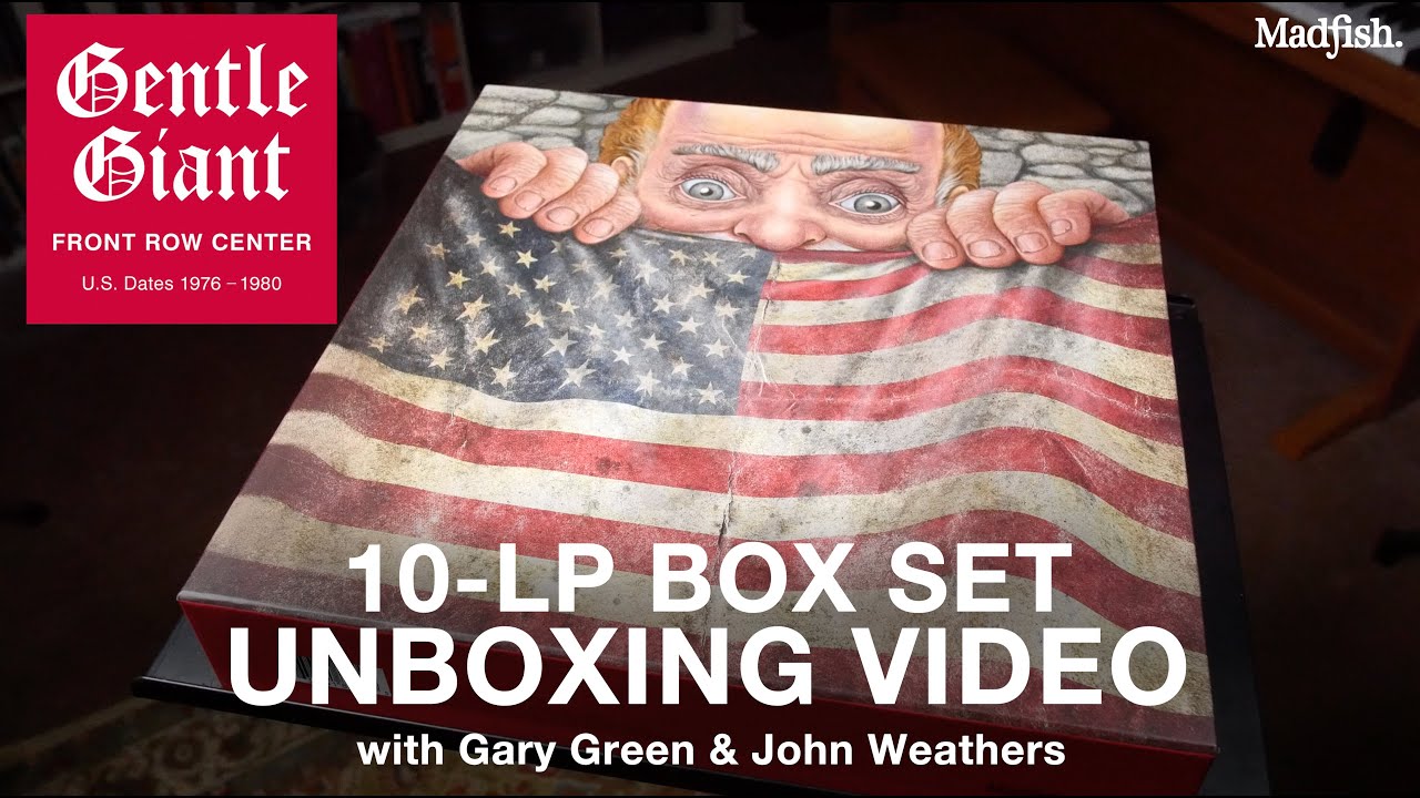 Gentle Giant 'Front Row Center' 10-LP Unboxing with Gary Green & John ...