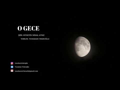 O Gece | Hüseyin Nihal Atsız
