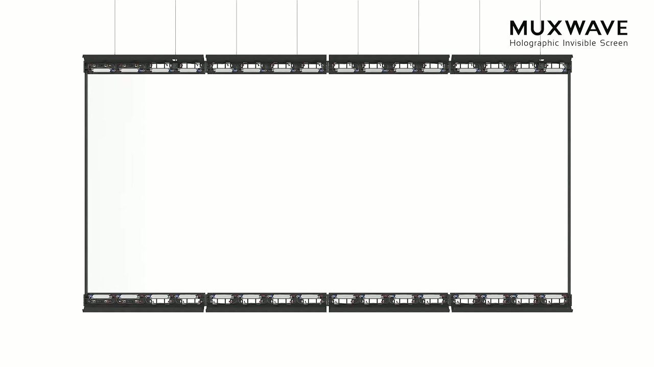 Muxwave Installation Video For F Series Holographic Transparent Led ...