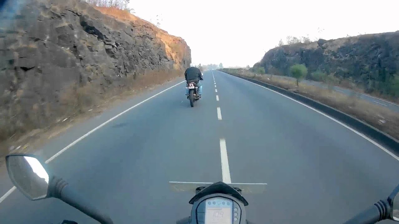 NH3 Nashik-Mumbai highway Full Throttle | Motorcycle Diaries - YouTube