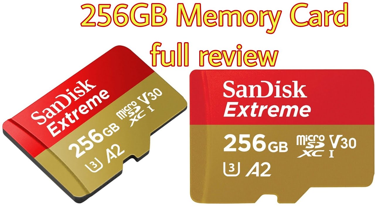 Sandisk 256GB Memory Card | SanDisk Extreme microSD UHS Card 256GB for ...