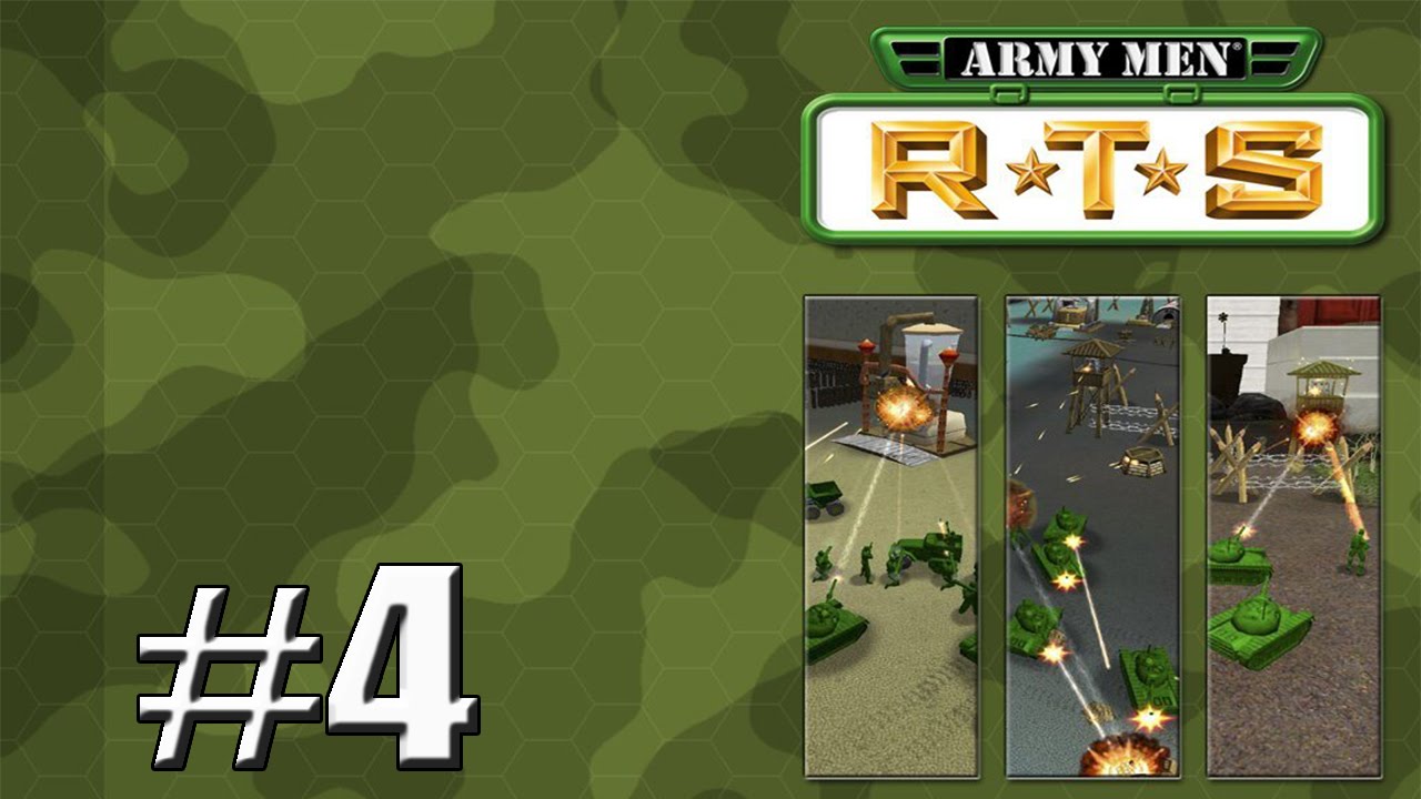 Прохождение Army Men RTS [Часть 4] На подступах к дому ч.1 - YouTube