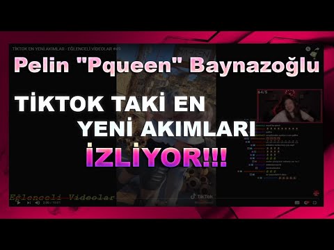 Pqueen - TİKTOK TAKİ EN YENİ AKIMLARI İZLİYOR!!!!