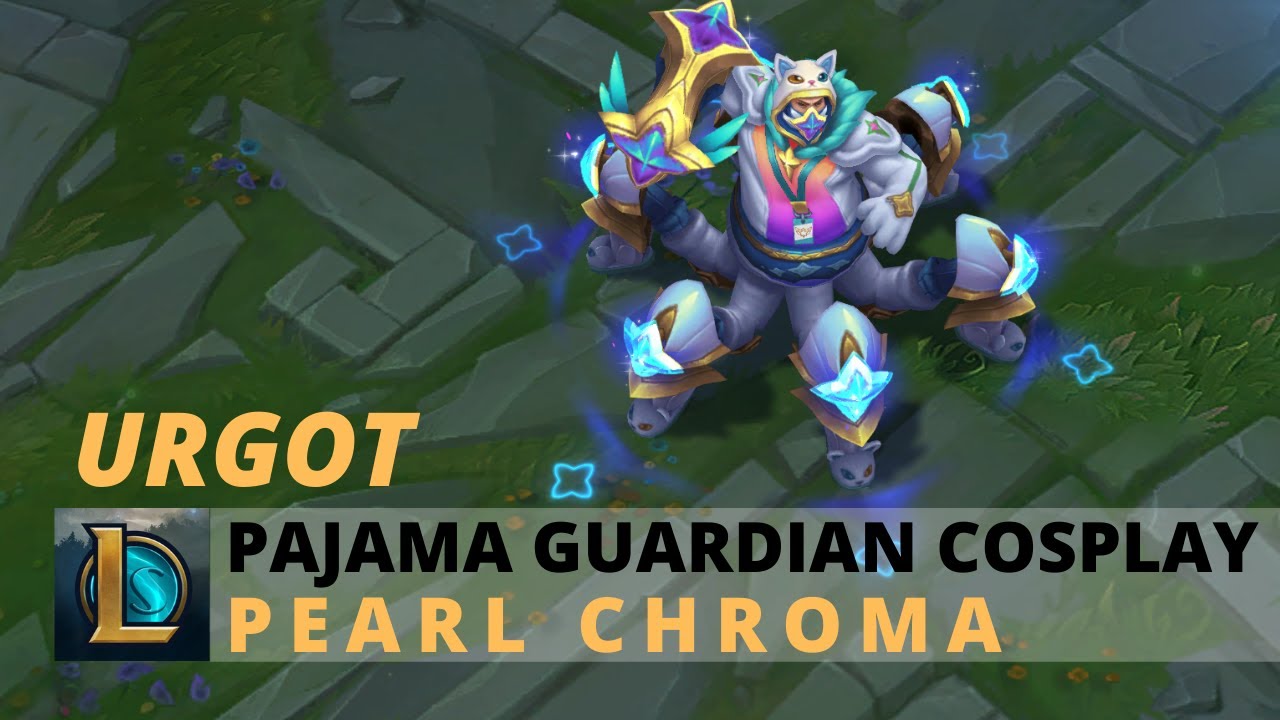 Pajama Guardian Cosplay Urgot Pearl Chroma - League Of Legends - YouTube