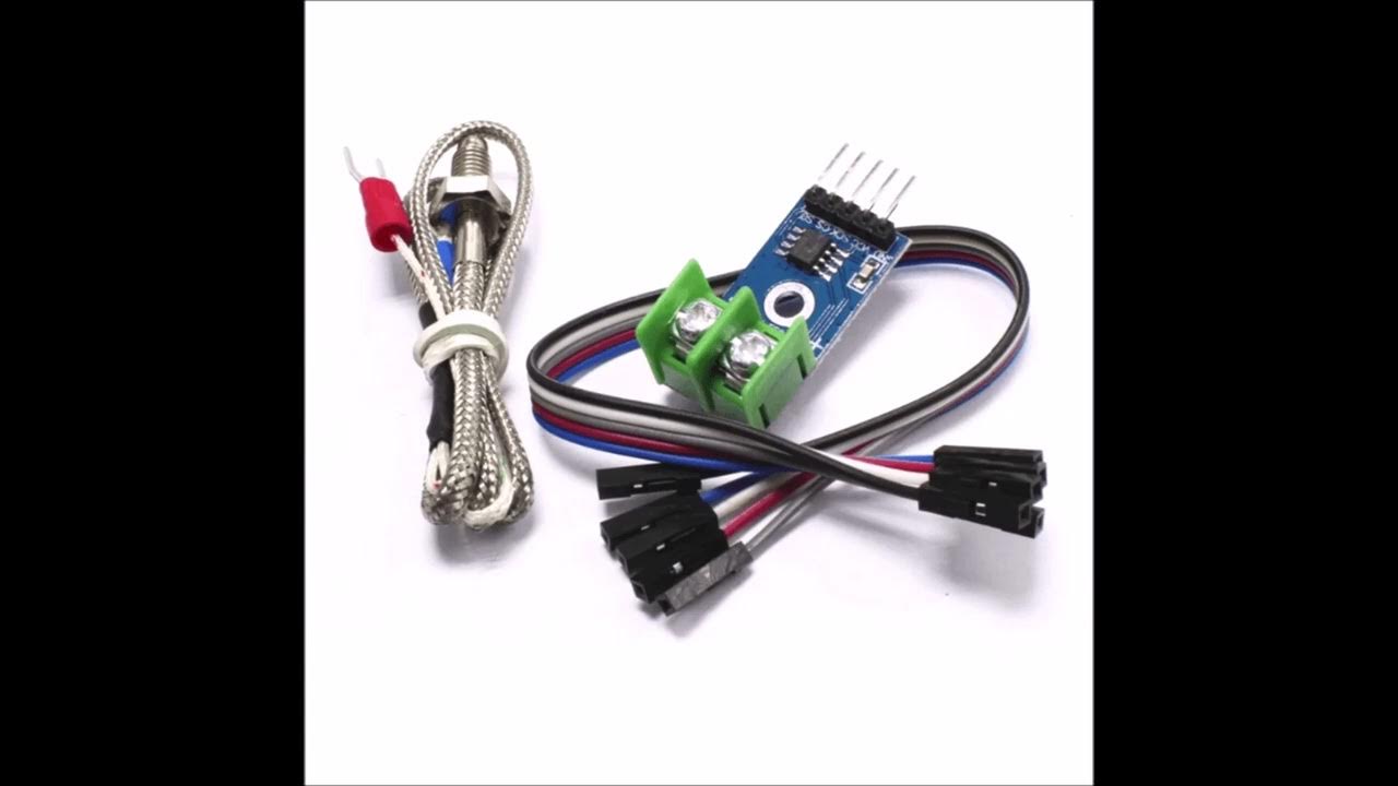 Arduino Labview Control de temperatura MAX6675 - YouTube