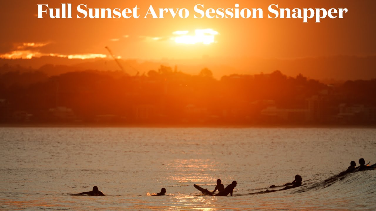 An Afternoon Session Till Sunset - Snapper Rocks - YouTube