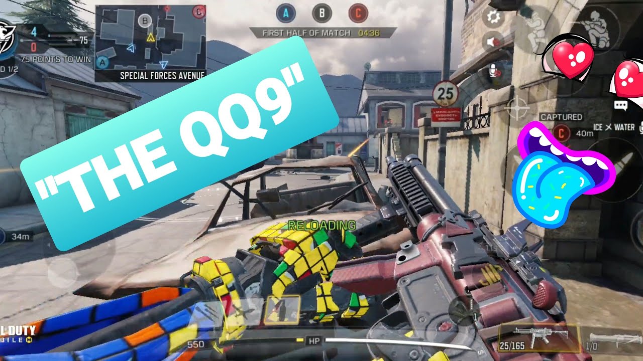COD MOBILE - NEW WEAPON "QQ9" MULTIPLAYER RANKED GAMEPLAY - YouTube