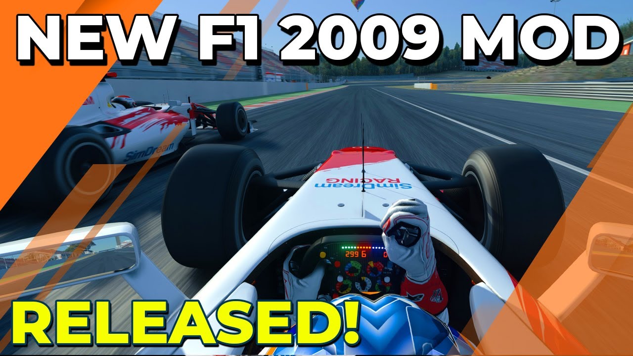 Sim Dream Development Assetto Corsa F1 2009 Mod TF109 Released - YouTube
