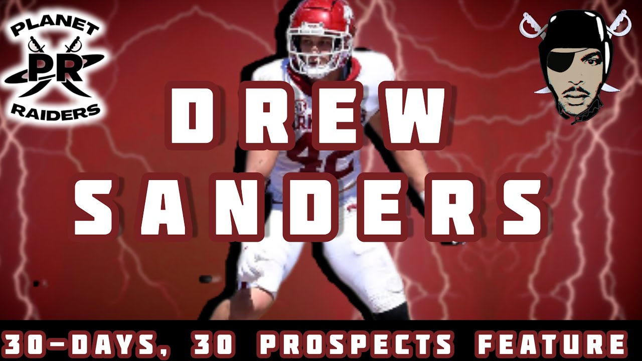 #RAIDERS DRAFT | #RAZORBACKS LB DREW SANDERS | IS HE THE BEST PROSPECT ...